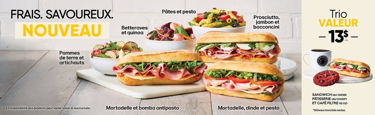 Menu | Café Dépôt